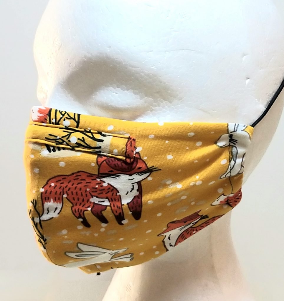 Teens Face Mask With Pocket For Optional Filter, And Slot For Optional ...